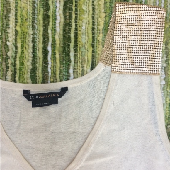 BCBGMaxAzria | Tops | Glam Tank Vest Bcbg | Poshmark
